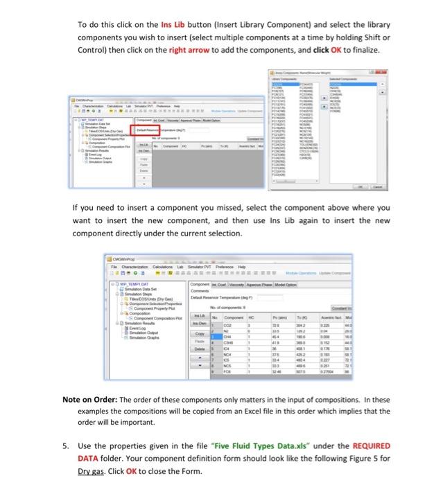 Solved Method: - Explain the process of generating a WINPROP | Chegg.com