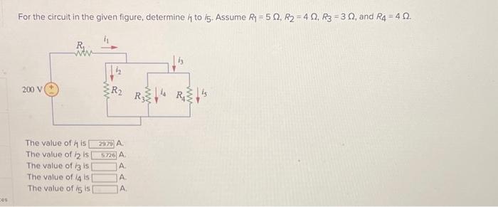 Solved For the circuit in the given figure, determine h1 to | Chegg.com