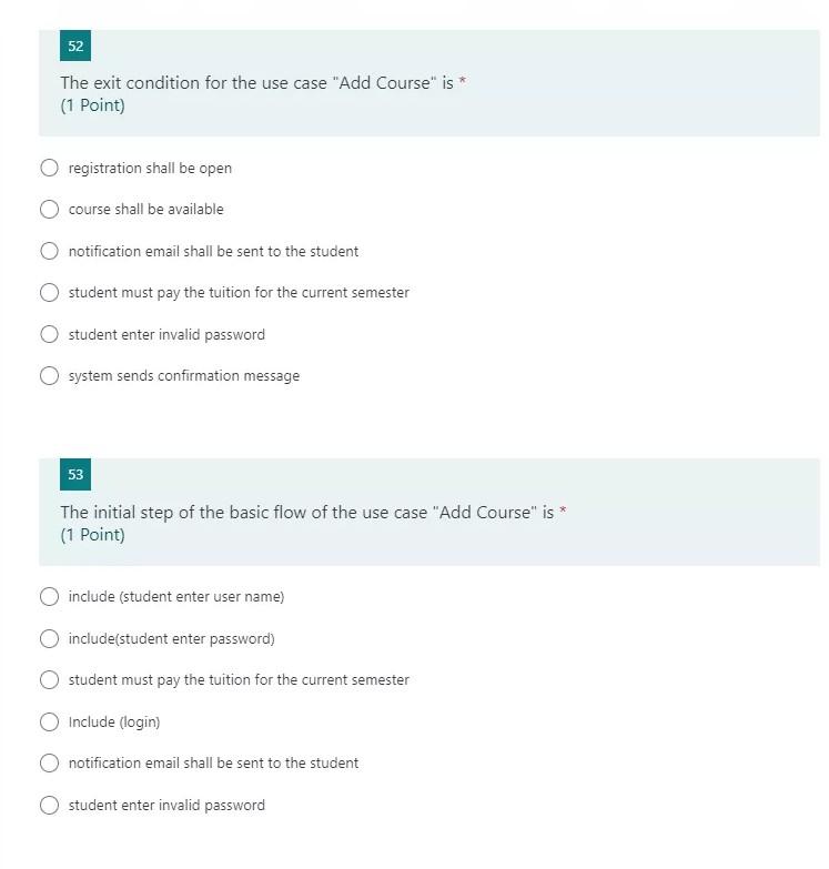 Solved Uml Midterm Examsecondsemester 2020 2021 Required 