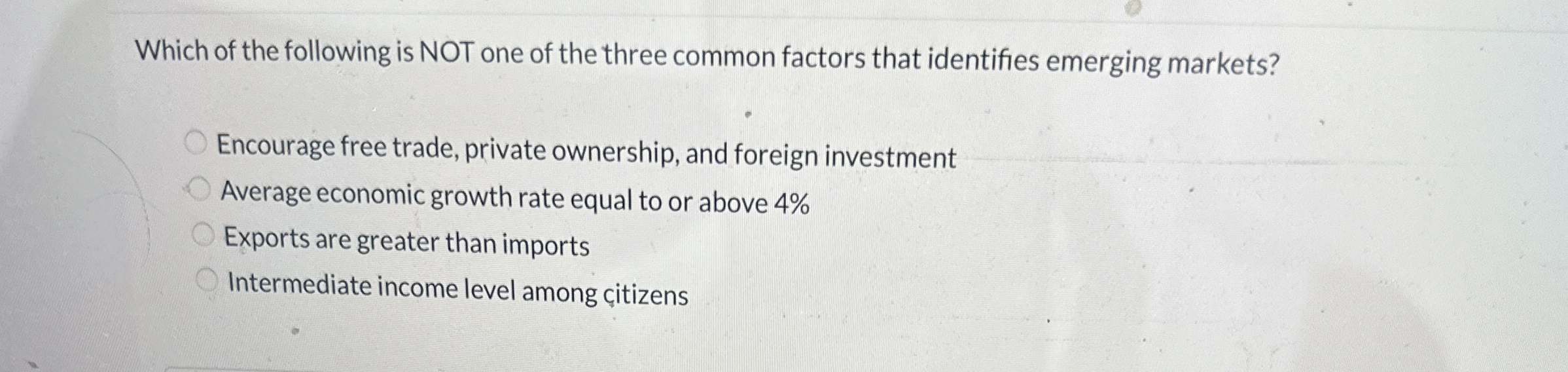 Solved Which of the following is NOT one of the three common | Chegg.com