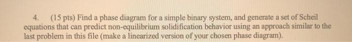 use any phase diagram you'd like. im confused on how | Chegg.com
