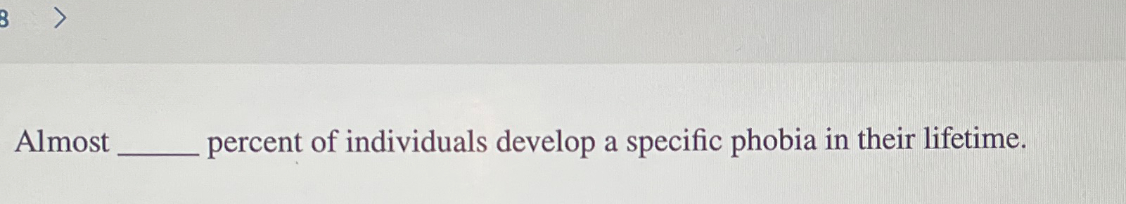 Solved Almost percent of individuals develop a specific | Chegg.com