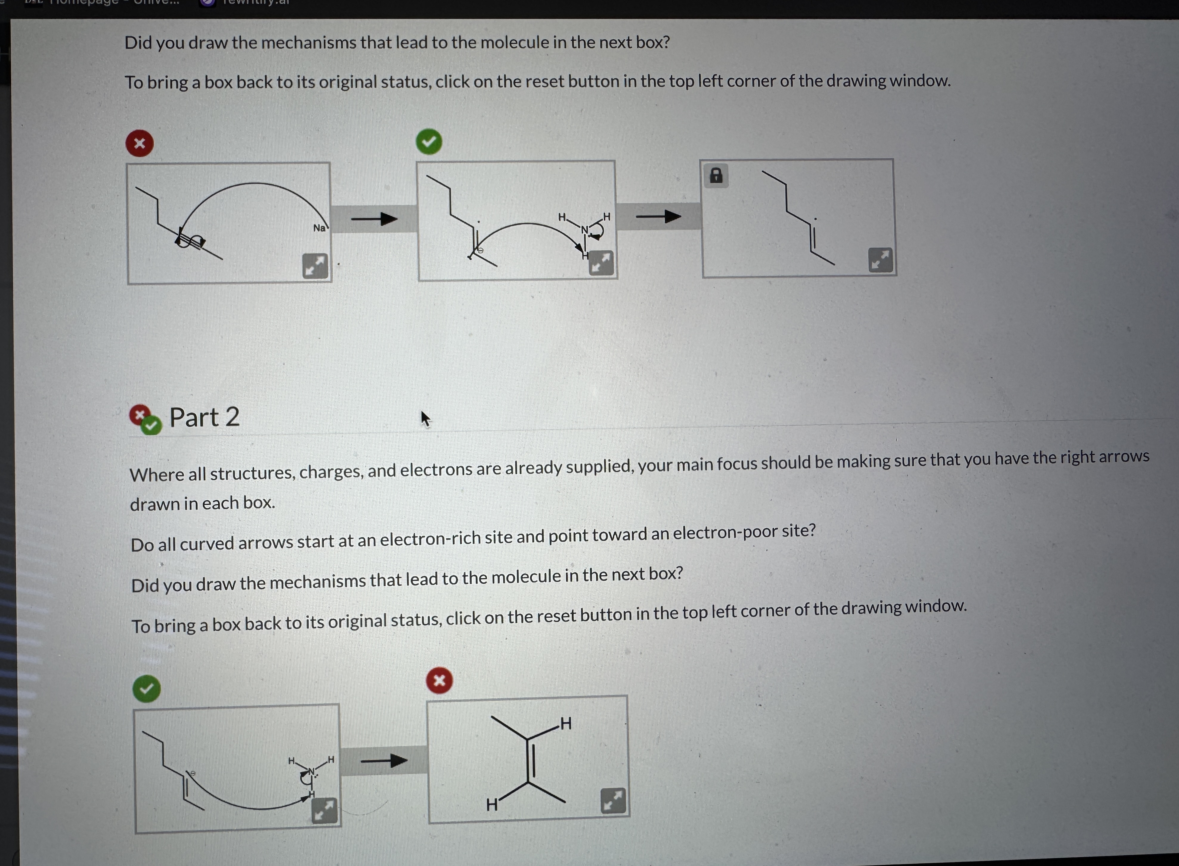 Solved Complete the mechanism for the dissolving metal | Chegg.com