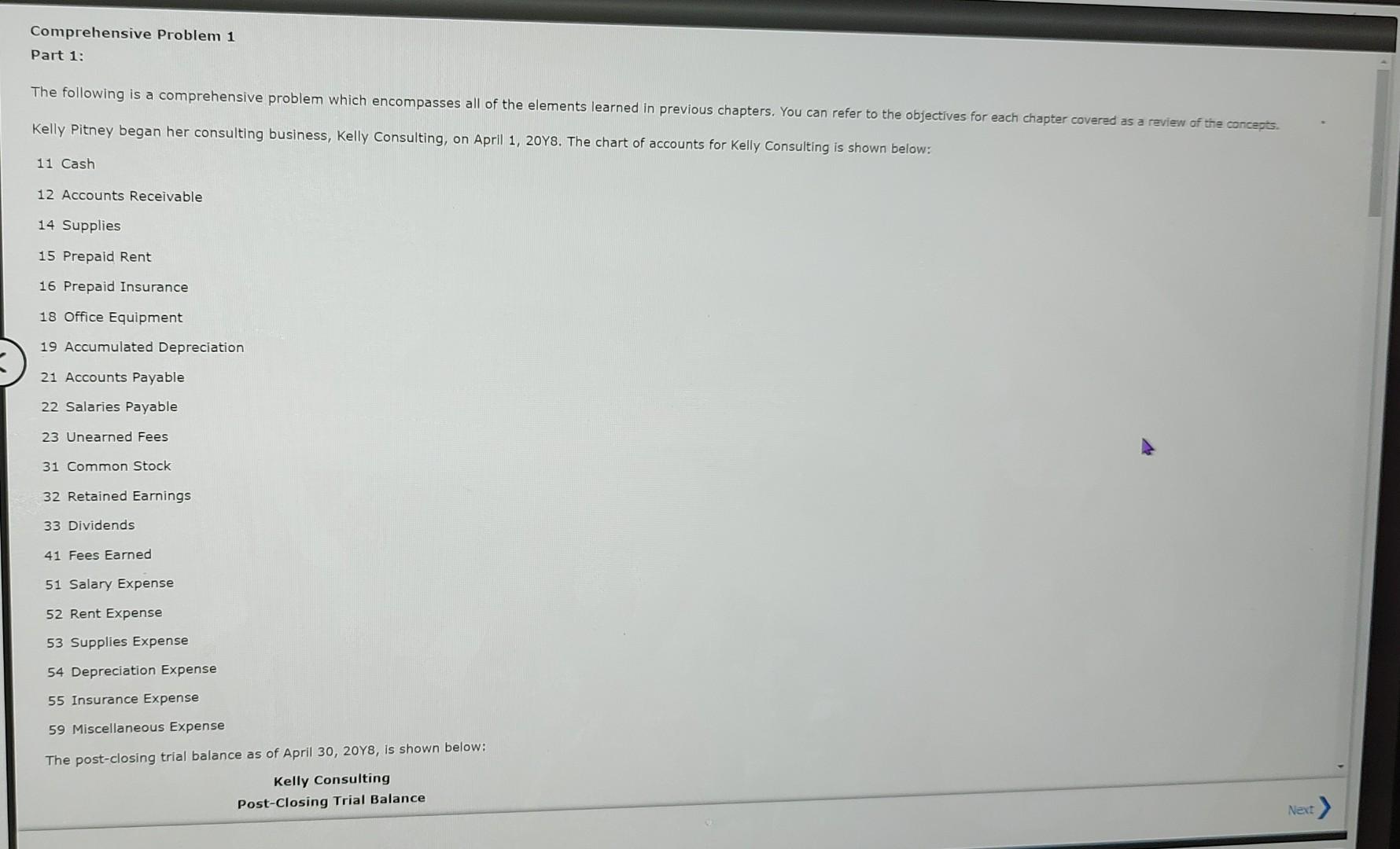 Solved The following is a comprehensive problem which | Chegg.com