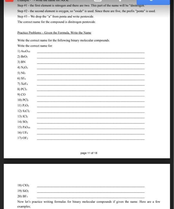 Solved Example #3 - Write the formula for: tin(IV) phosphide | Chegg.com