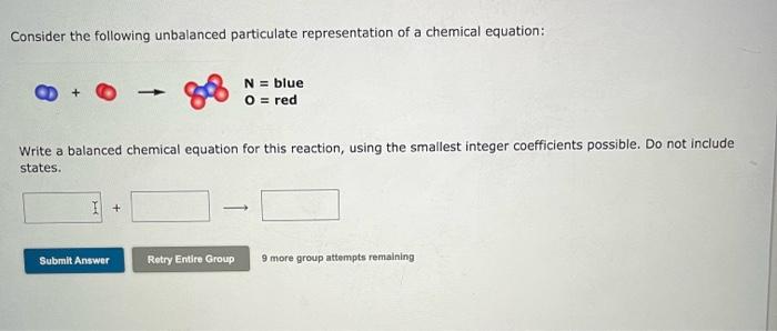 Solved Consider the following unbalanced particulate | Chegg.com