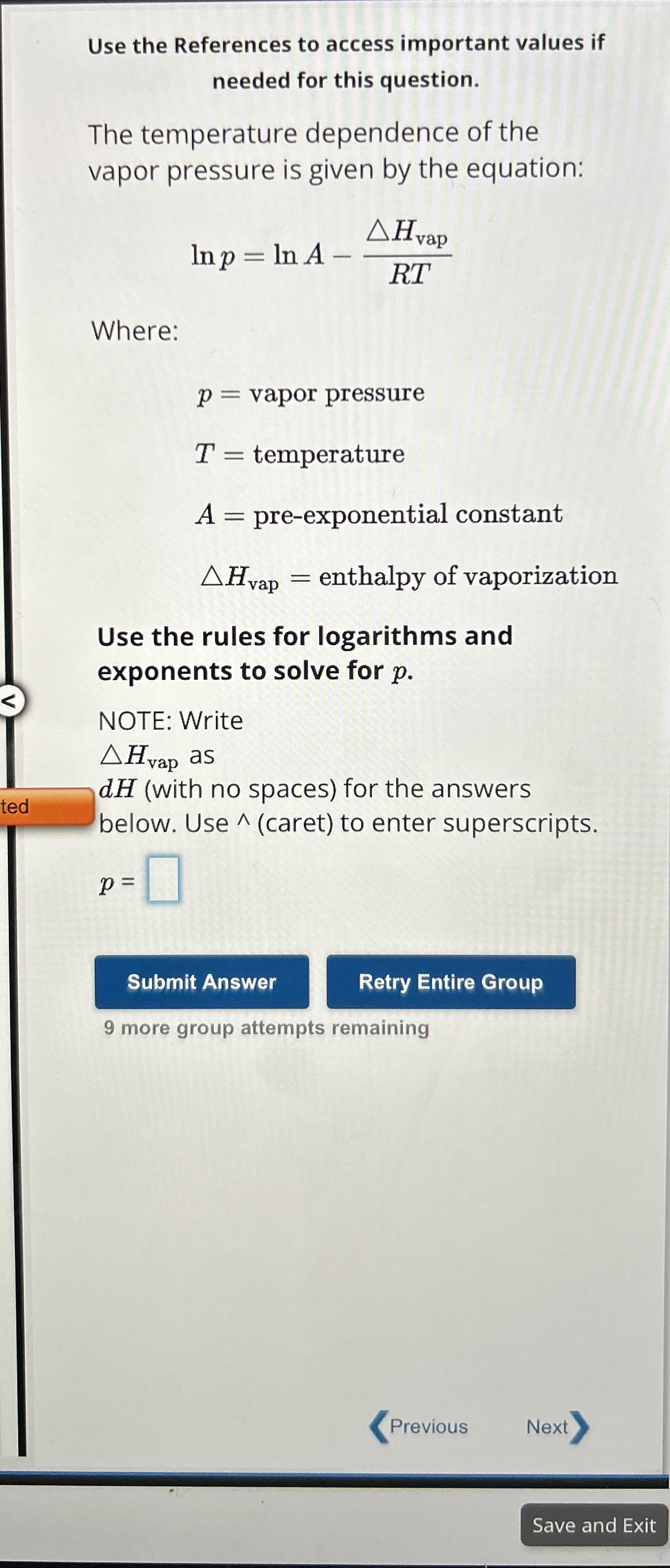 Solved Use the References to access important values if | Chegg.com
