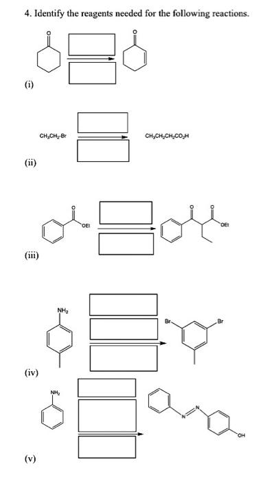 Solved 4. Idertify the trageats secded for the following | Chegg.com