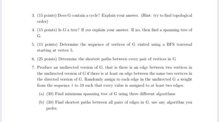 Solved Objective: To get familiar with and practice Graphs | Chegg.com