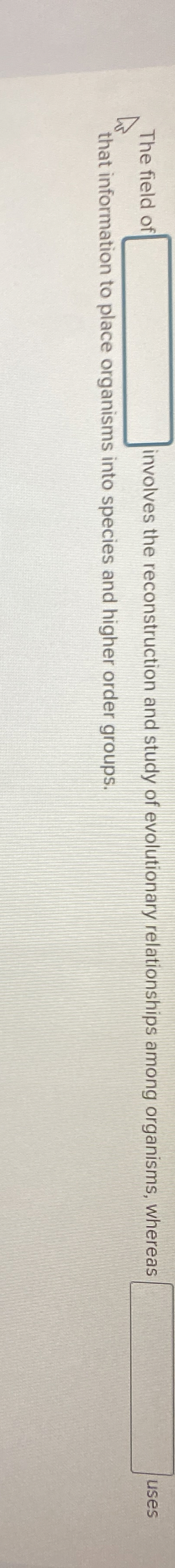 Solved The field of , ﻿involves the reconstruction and study | Chegg.com