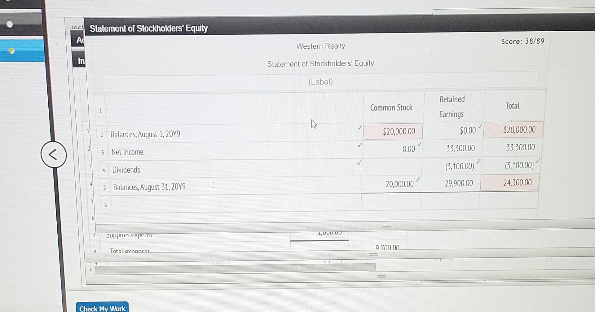 Solved On August 1, 2089, Brooke Kline established Western | Chegg.com