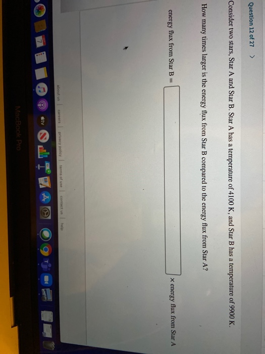 Solved Question 12 of 27 > Consider two stars, Star A and | Chegg.com