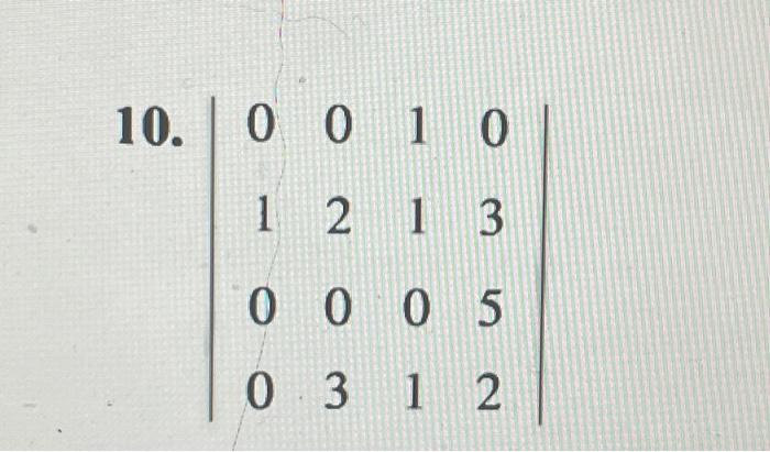 Solved In Exercises 7–12, use only column interchanges or | Chegg.com