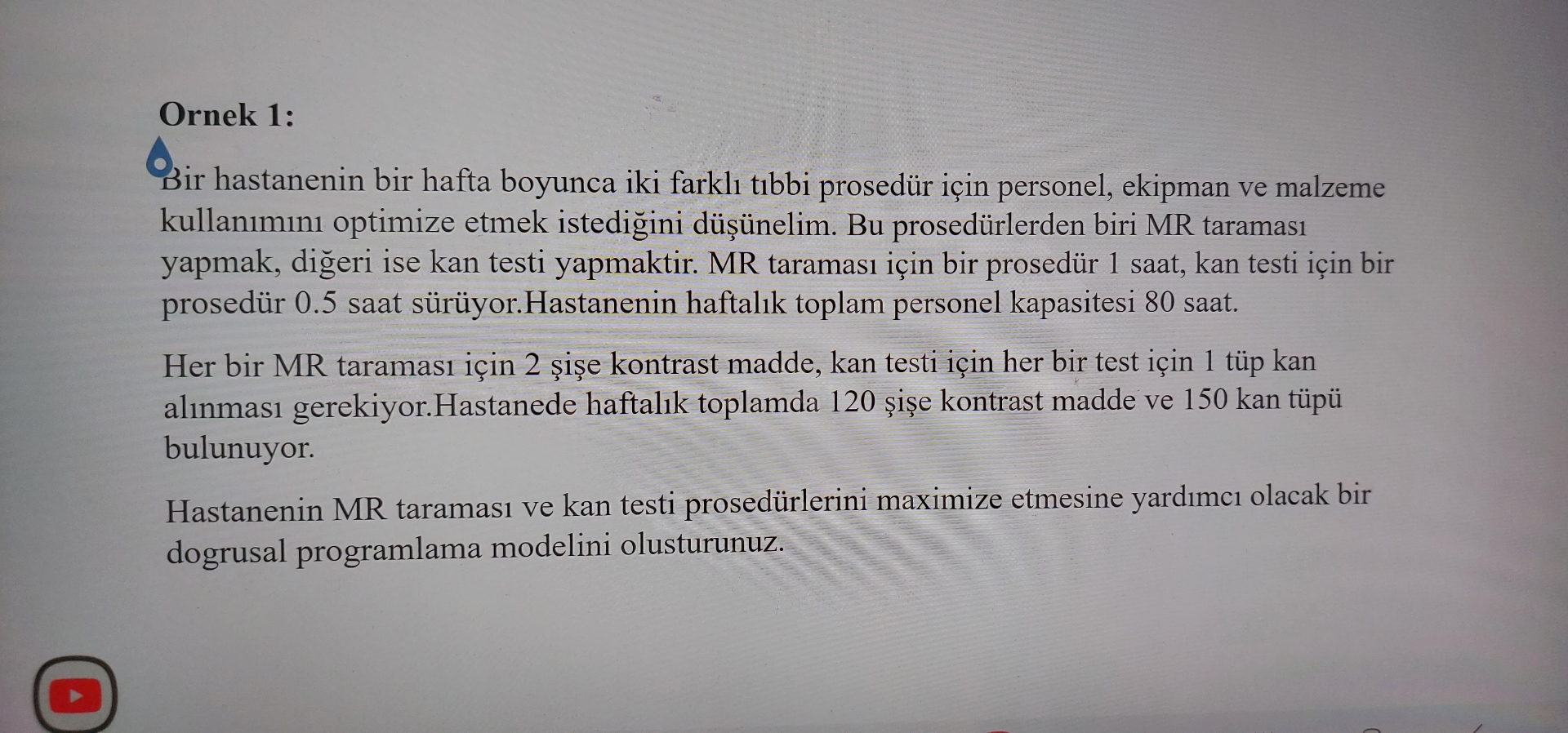 Solved Ornek 1:Bir hastanenin bir hafta boyunca iki farklı | Chegg.com Solved Ornek 1:Bir hastanenin bir hafta boyunca iki farklı | Chegg.com