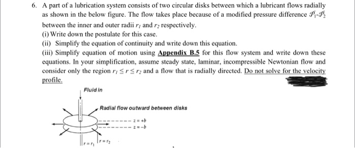 Solved 6. A part of a lubrication system consists of two | Chegg.com