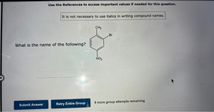 Solved What is the name of the following? The numbering | Chegg.com