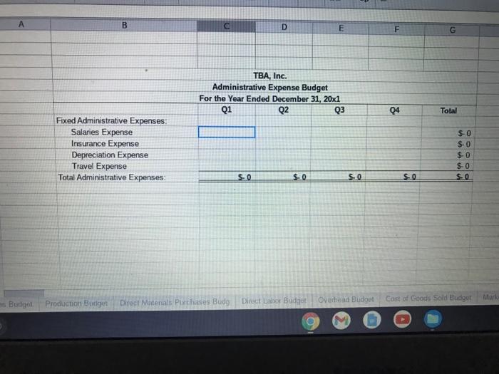 Solved Page 1 of 3 2 TBA, Inc., manufactures and sells | Chegg.com