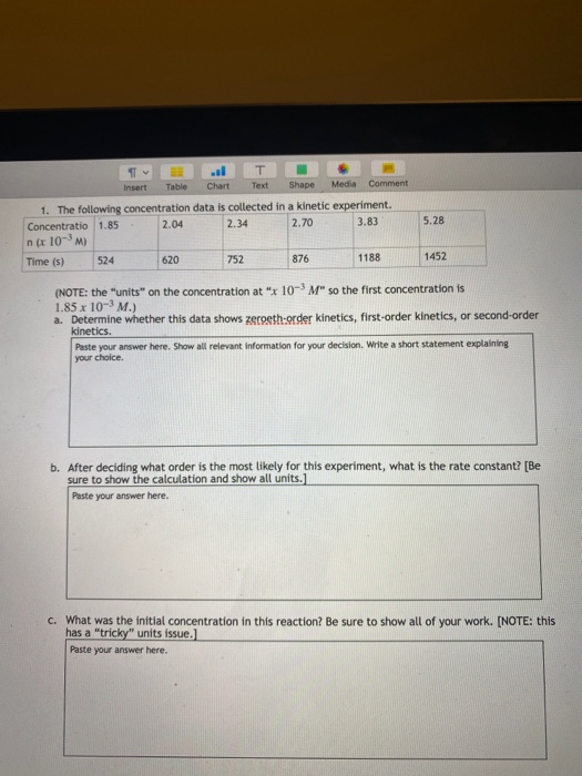 Solved 5.28 Insert Table Chart Text Shape Media Comment 1. | Chegg.com