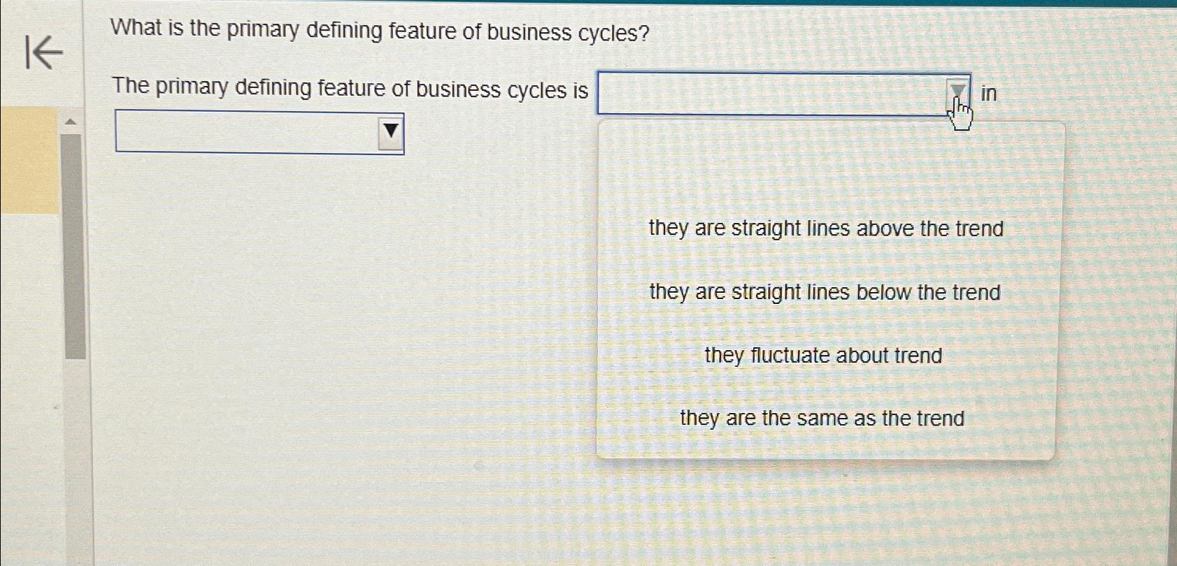 Solved What is the primary defining feature of business | Chegg.com