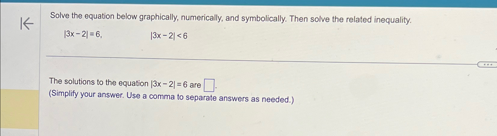 Solved Solve the equation below graphically, numerically, | Chegg.com