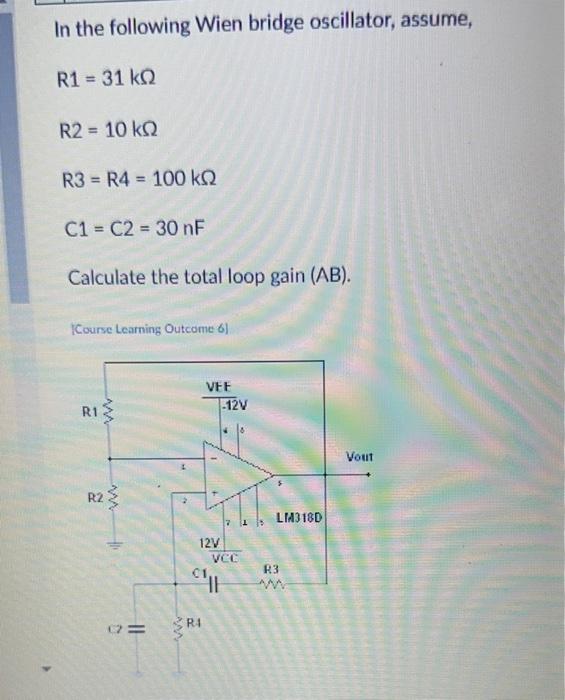 Solved The free running frequency of a VCO is 100kHz. The | Chegg.com