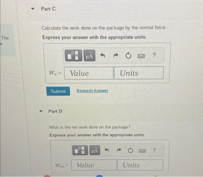 Solved A 13.0 kg package in a mail-sorting room slides 4.00 | Chegg.com