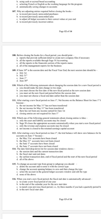 Solved Multiple Choice Ouestions to Rehearse for Test Circle | Chegg.com