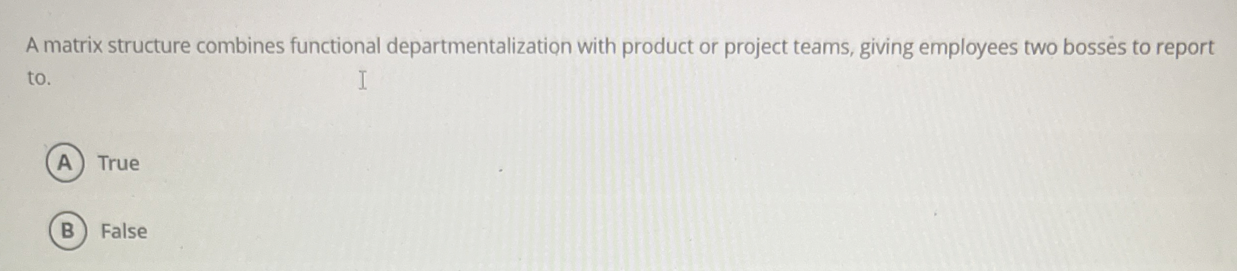 Solved A matrix structure combines functional | Chegg.com