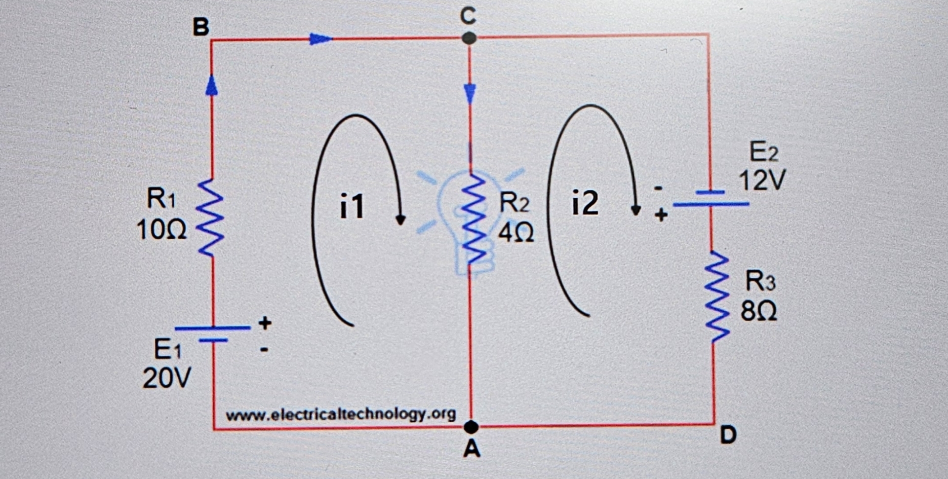 Solved Then, calculate the current flowing through | Chegg.com