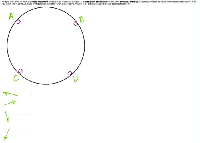 can you explain? thank you! An object slides along | Chegg.com