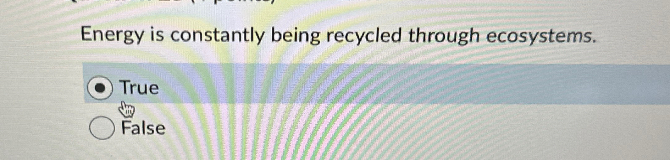 Solved Energy is constantly being recycled through | Chegg.com