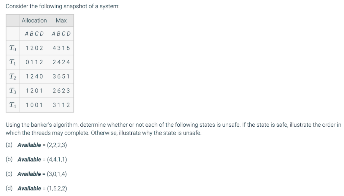 Solved A step by step demonstration of each would be highly | Chegg.com