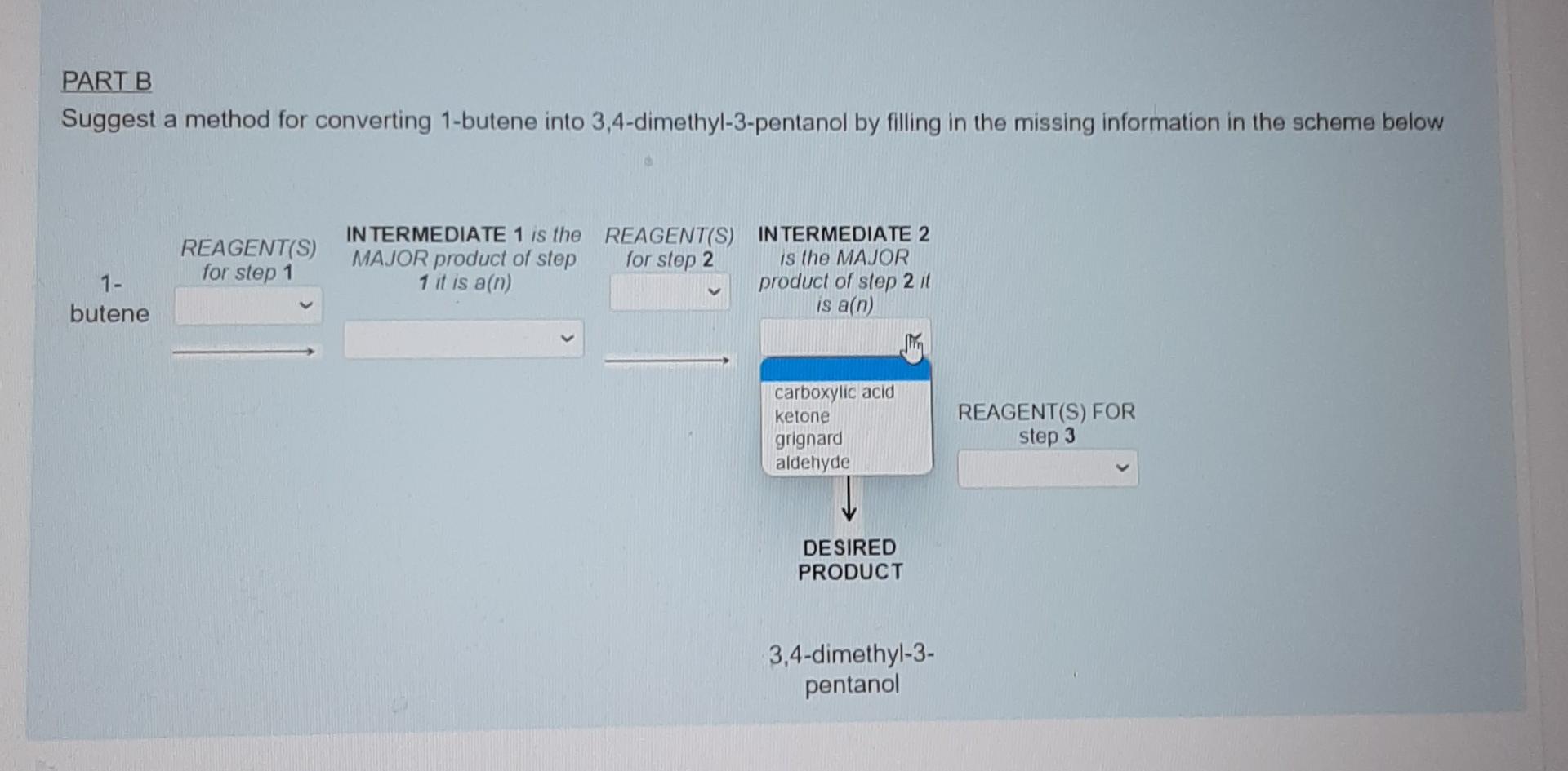 Solved 14 This question is worth 10 marks ered 1 PARTA Fill | Chegg.com