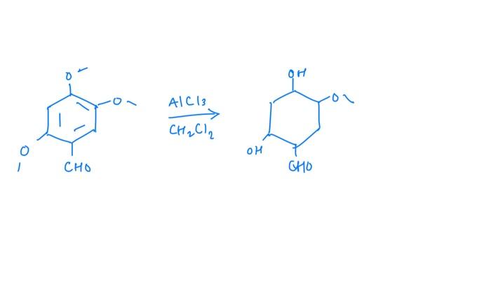 Solved CH2Cl2 AlCl3 | Chegg.com