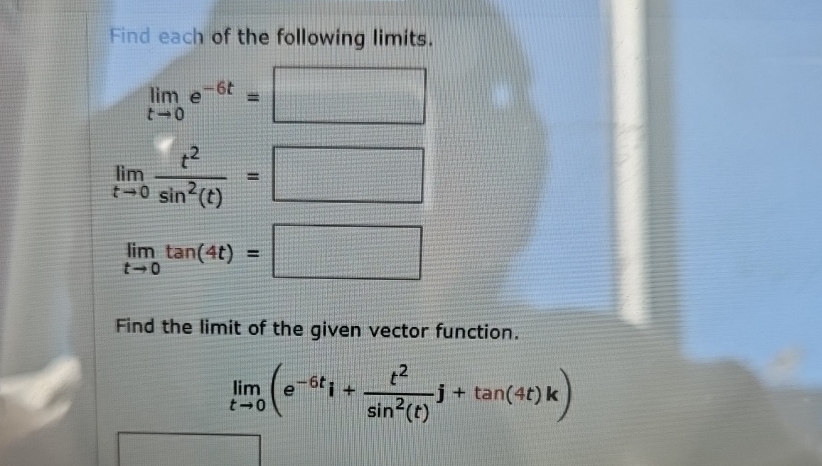 Solved Find each of the following | Chegg.com