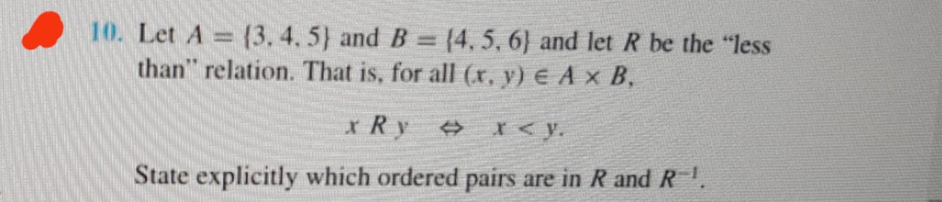 Solved + 6. Let X = {a,b,c}. Define a relation J on F(X) as | Chegg.com