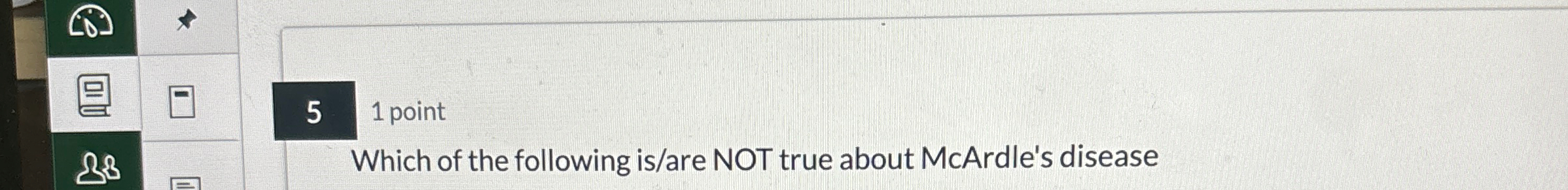 Solved 51 ﻿pointWhich of the following is/are NOT true about | Chegg.com