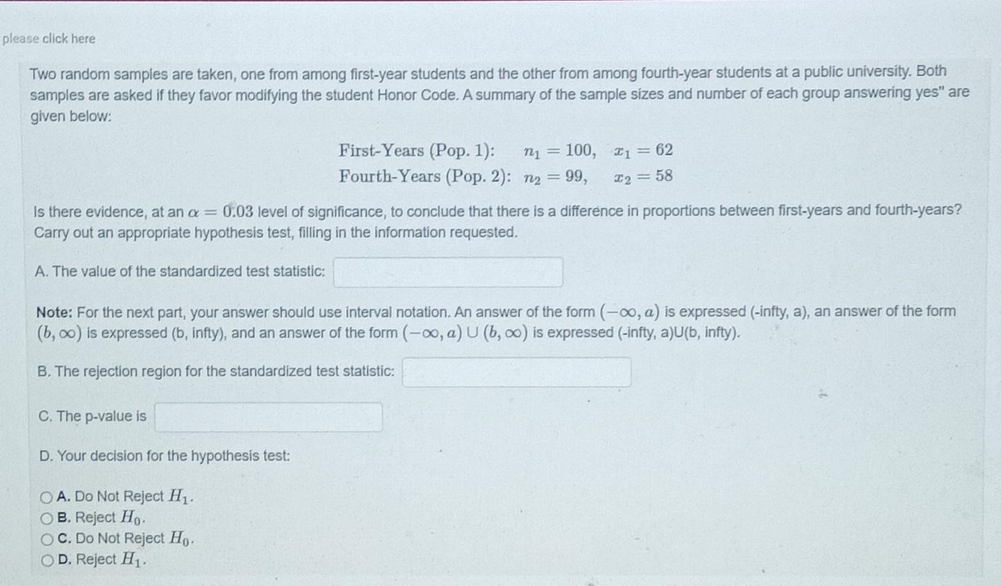 Solved Two random samples are taken, one from among | Chegg.com