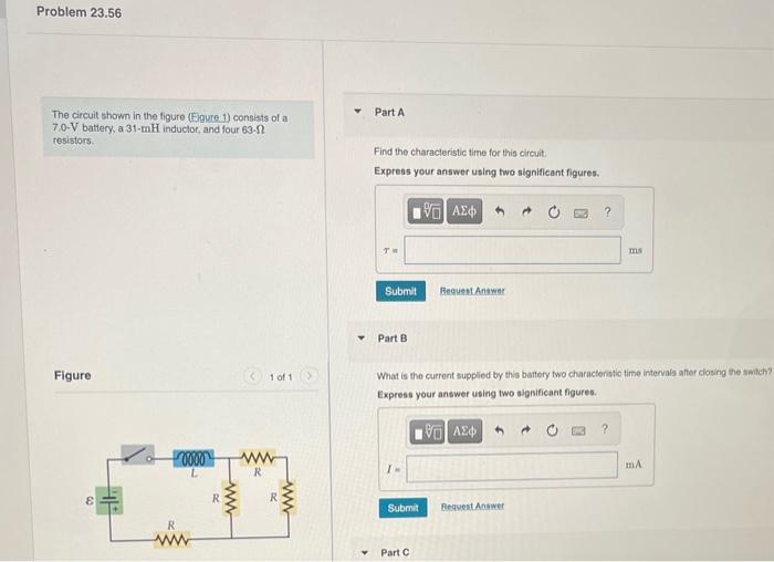Solved The circuit shown in the figure (Eigure.1) consists | Chegg.com