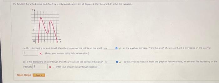 Solved The function f graphed below is defined by a | Chegg.com