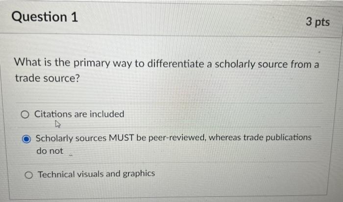 Identify two types of trade publications: | Chegg.com