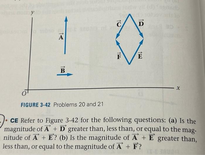 Solved FIGURE 3-42 Problems 20 and 21 CE Refer to Figure | Chegg.com