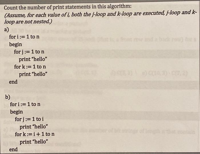 Solved Count the number of print statements in this | Chegg.com