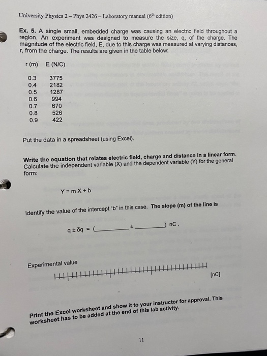 Solved: University Physics 2 - Phys 2426 - Laboratory Manu... | Chegg.com