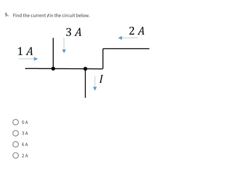Solved Find the current I in the circuit below. | Chegg.com