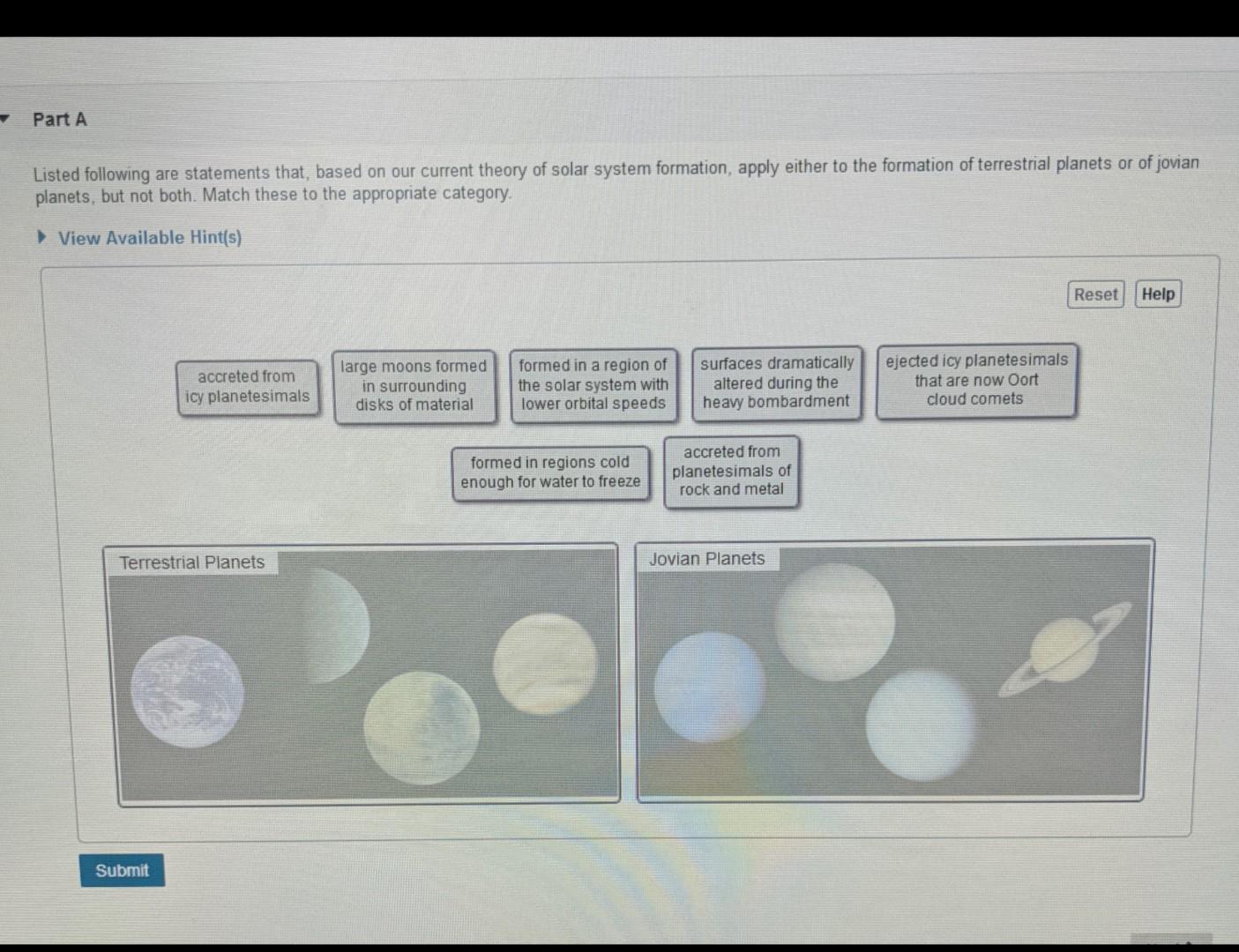 Solved Part A Listed following are statements that, based on | Chegg.com