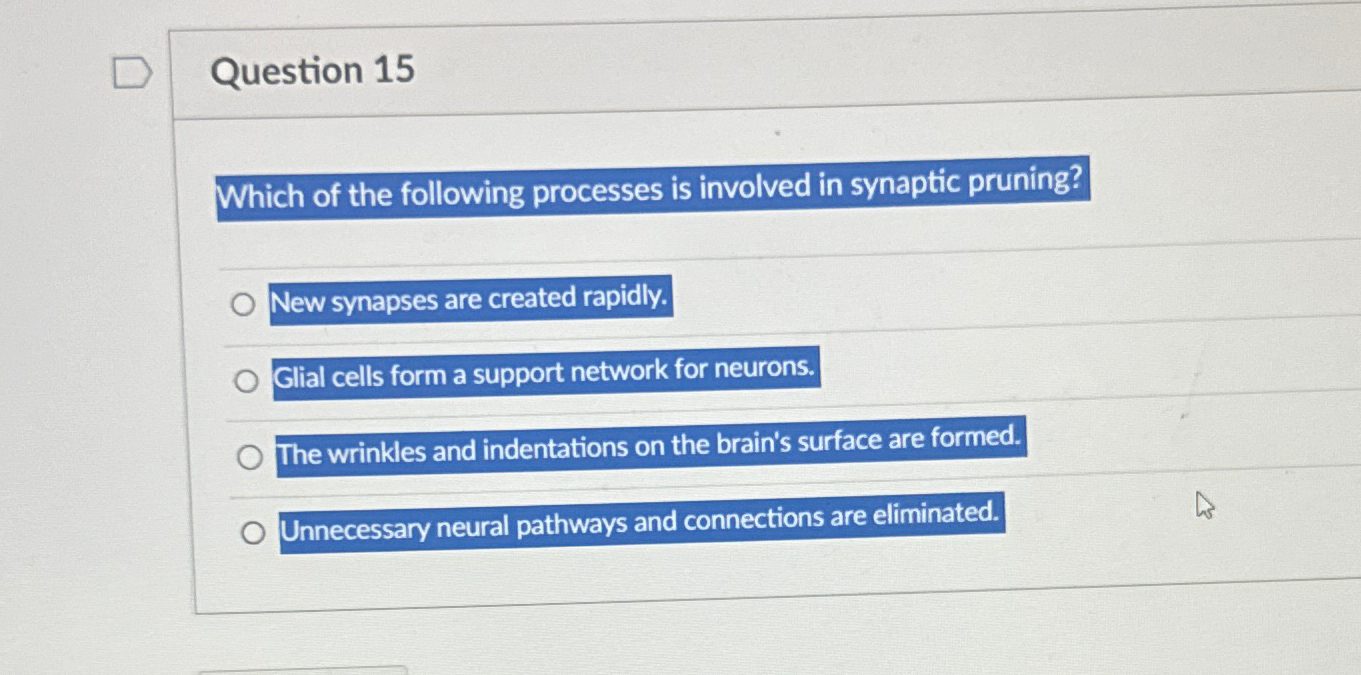 Solved Question 15Which of the following processes is | Chegg.com