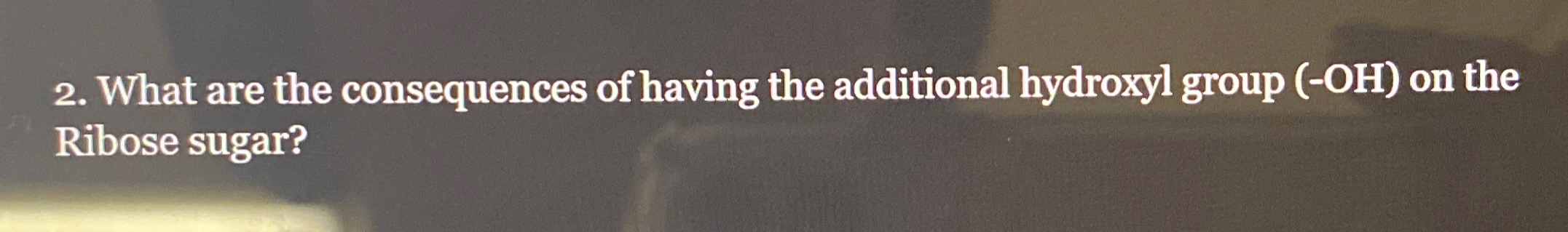 Solved What are the consequences of having the additional | Chegg.com