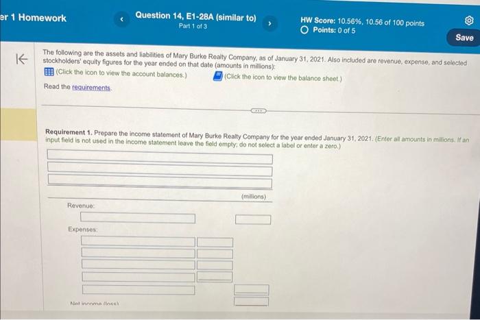 Solved Identify the missing amount for each of the following | Chegg.com