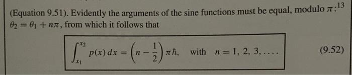 Solved Problem 9.16 Use the WKB approximation in the form of | Chegg.com